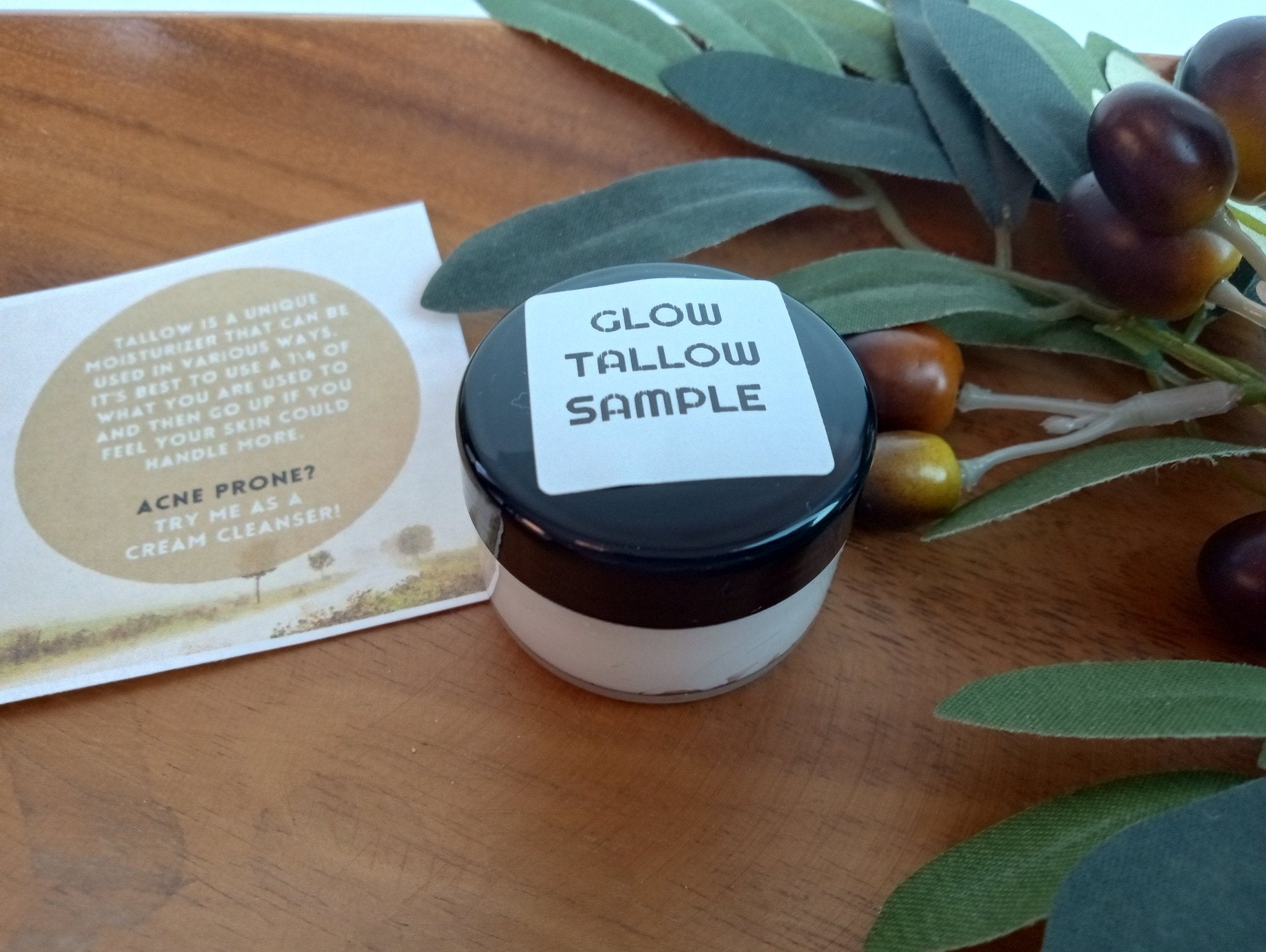 Tallow Face Cream | Grass-fed Organic Tallow | TWELVE28CO | Glow Cream