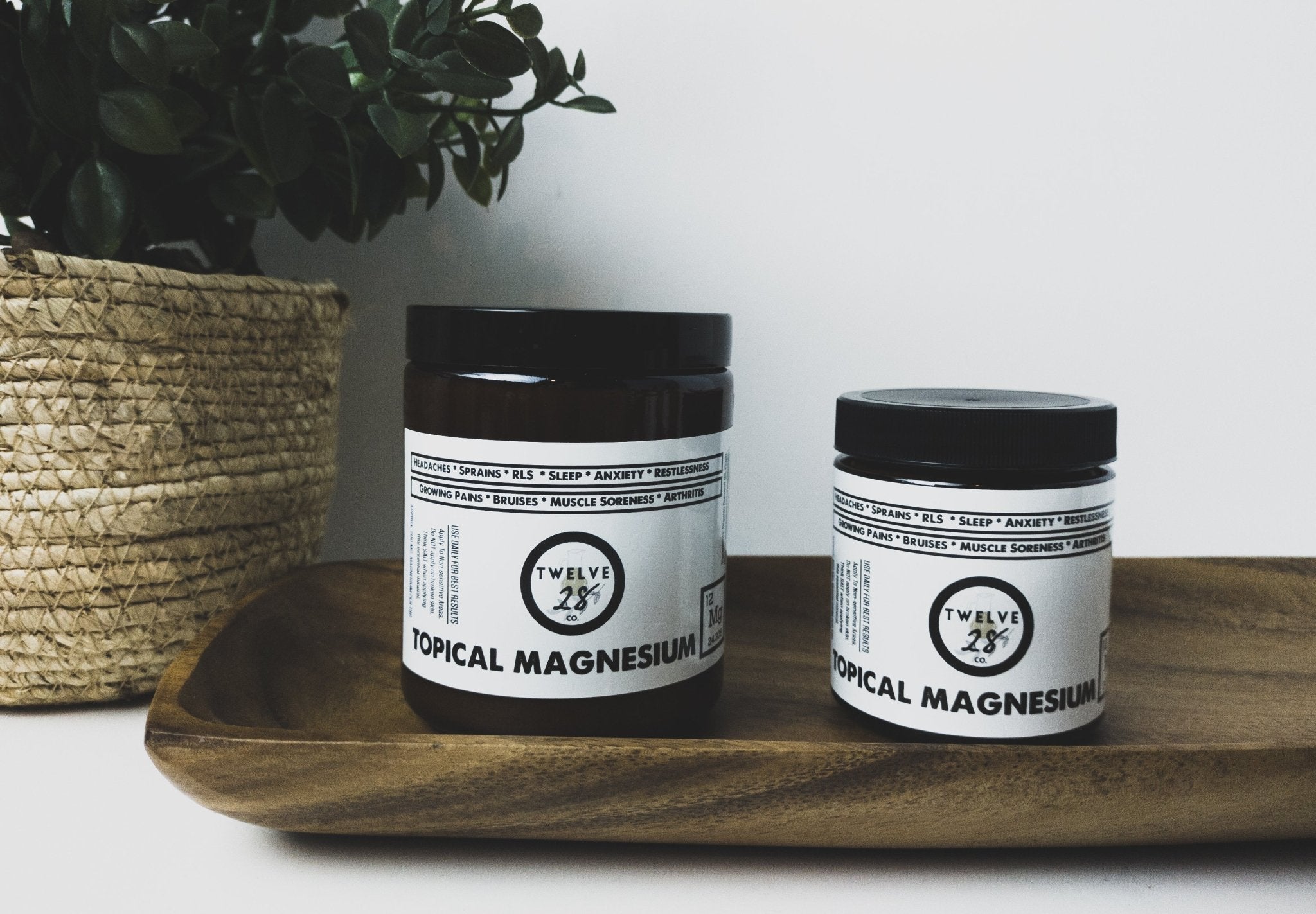 Organic Magnesium Lotion | Magnesium Cream | TWELVE28CO